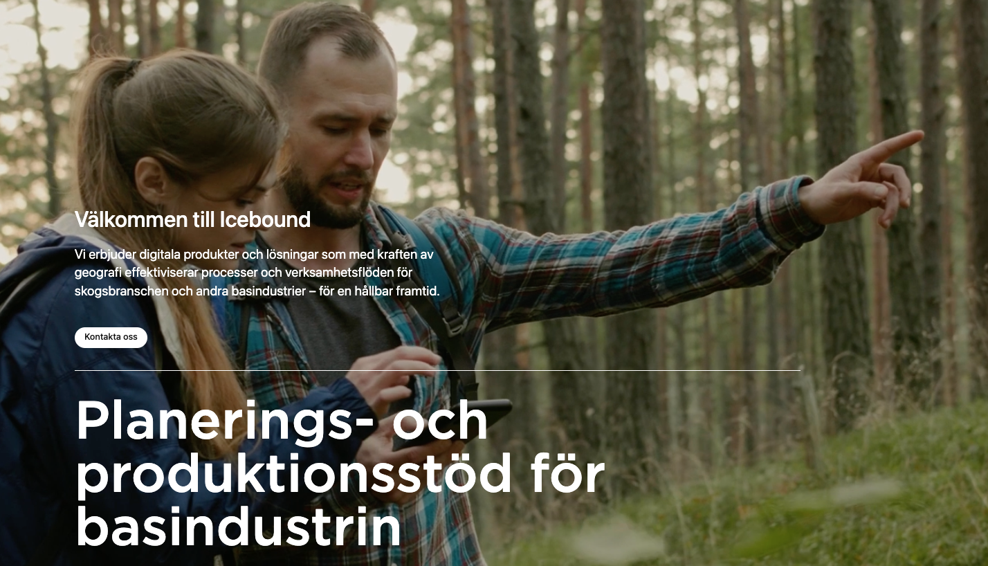 Icebound - Geointelligenta lösningar för basindustrin